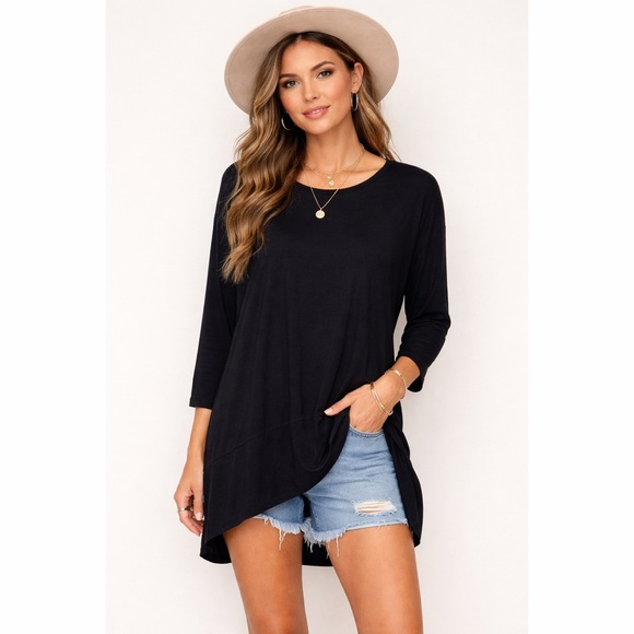 INC International Concepts | Tops | Inc Long Sleeve Buttery Soft Boho ...
